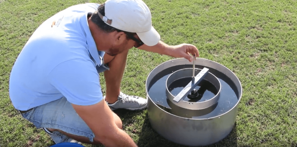 Infiltrómetro de Doble Anillo para Análisis de Suelo Preciso